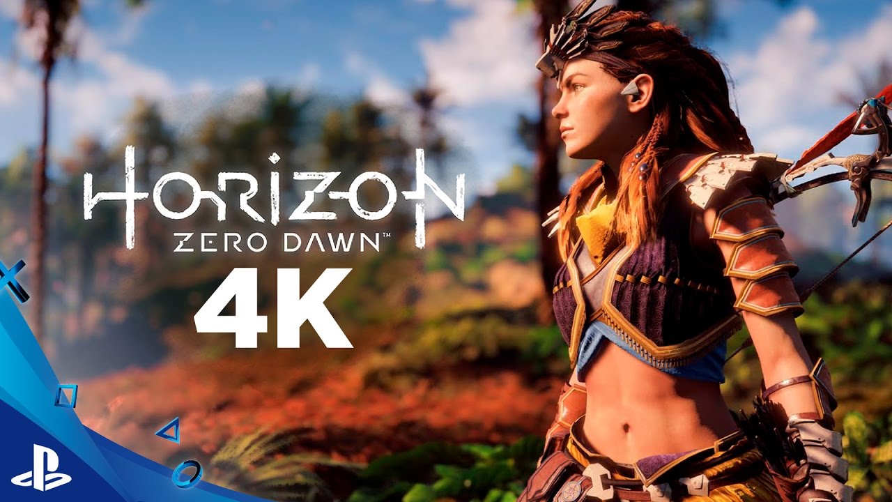 Así luce Horizon Zero Dawn en 4K con PS4 Pro - YouTube