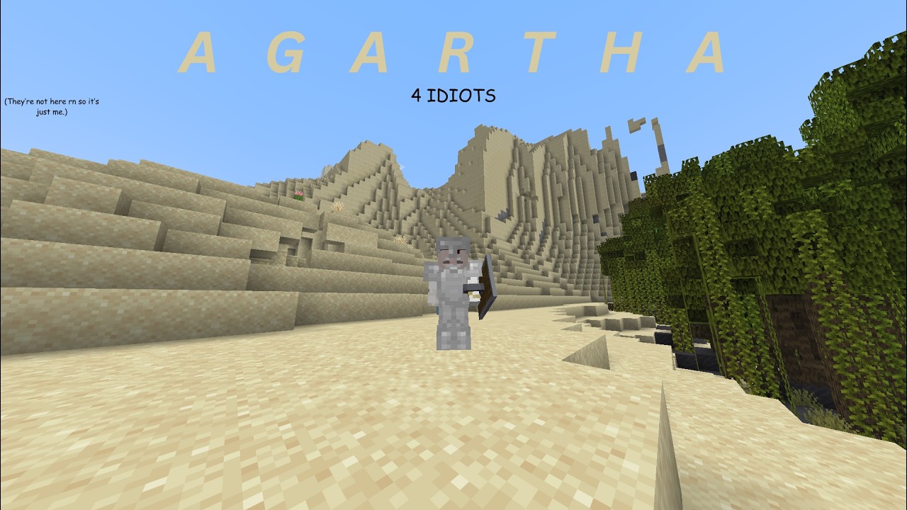 Minecraft but with 4 idiots; The hunt for Agartha (Part 1) - YouTube