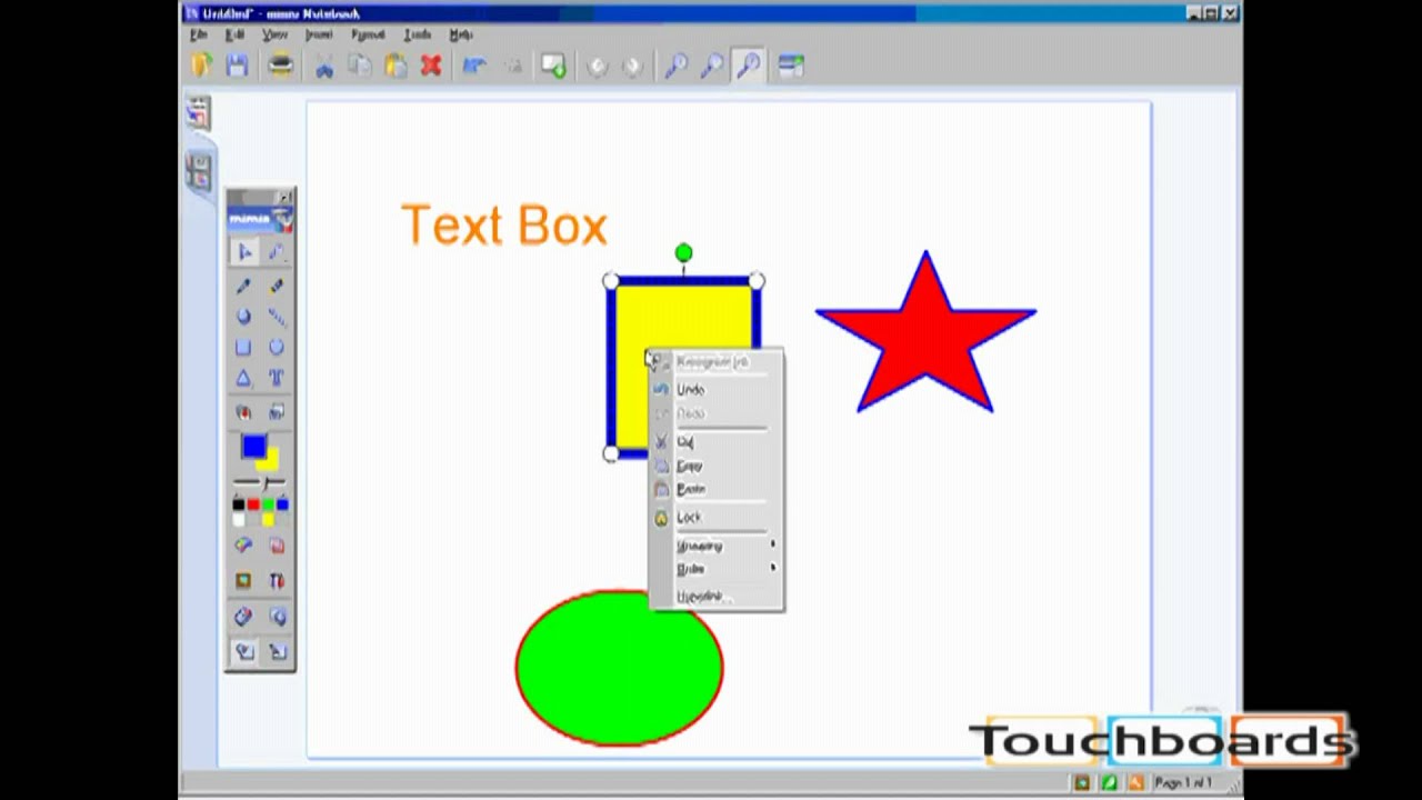 mimio Video Tutorial Object Ordering - YouTube