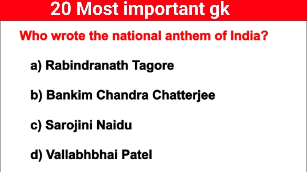 Indian history। general knowledge for competitive exam - YouTube