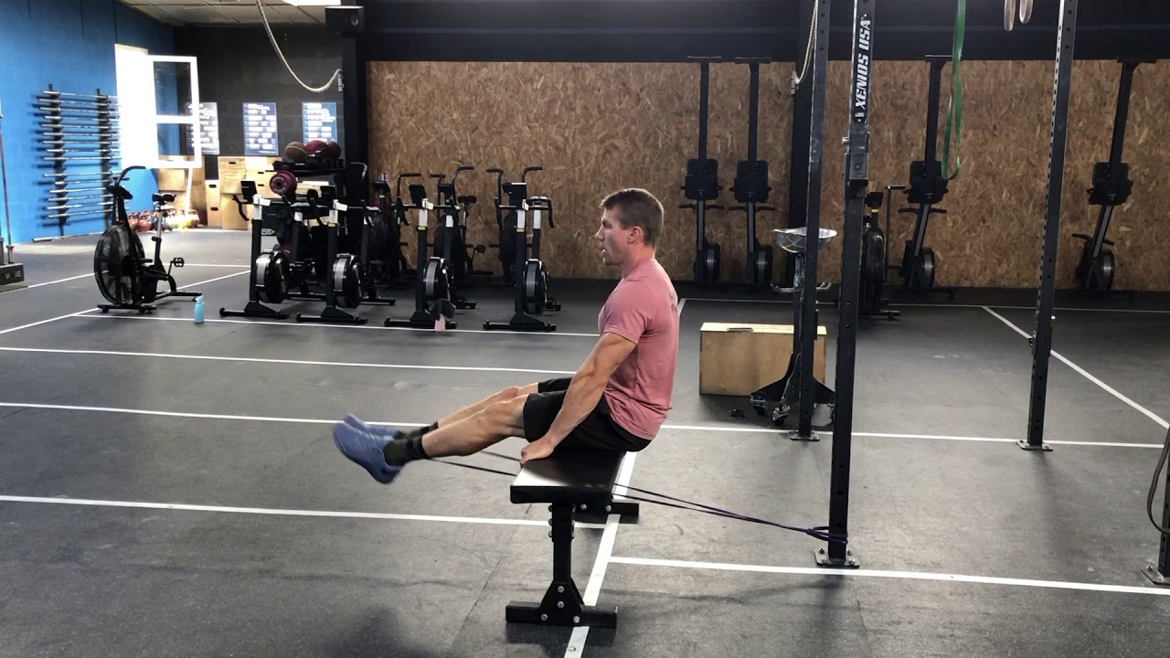 Banded Leg Extension - YouTube