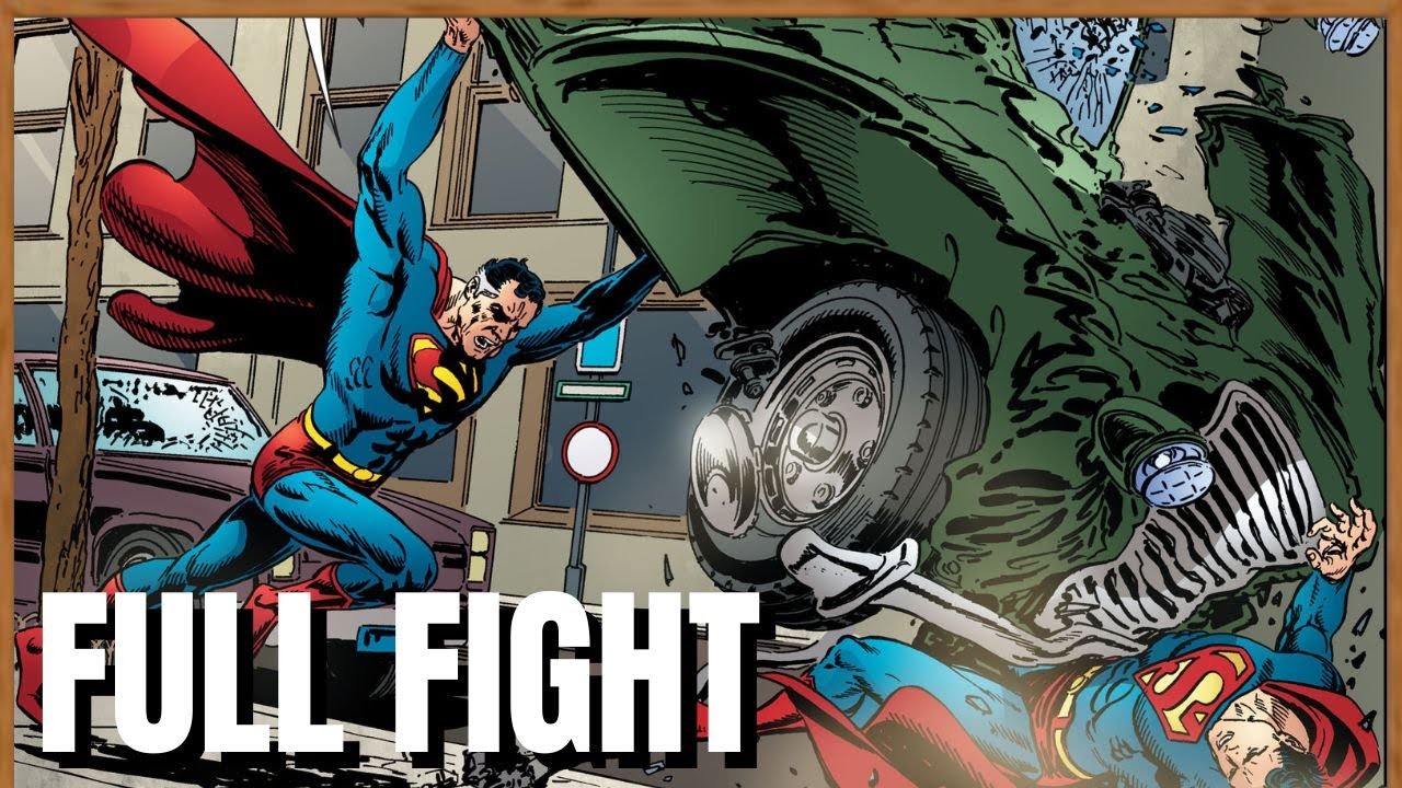 Post Crisis Superman Vs Golden Age Superman Full Comic Fight - YouTube