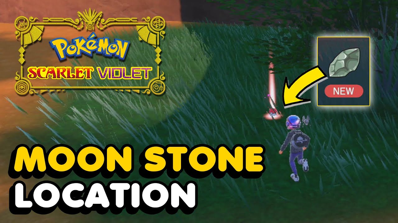 Pokemon Scarlet And Violet - Moon Stone Location - YouTube