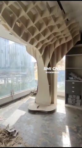 Successfully completed -PARAMETRIC TREE #gszone #artcam #cncrouter # ...