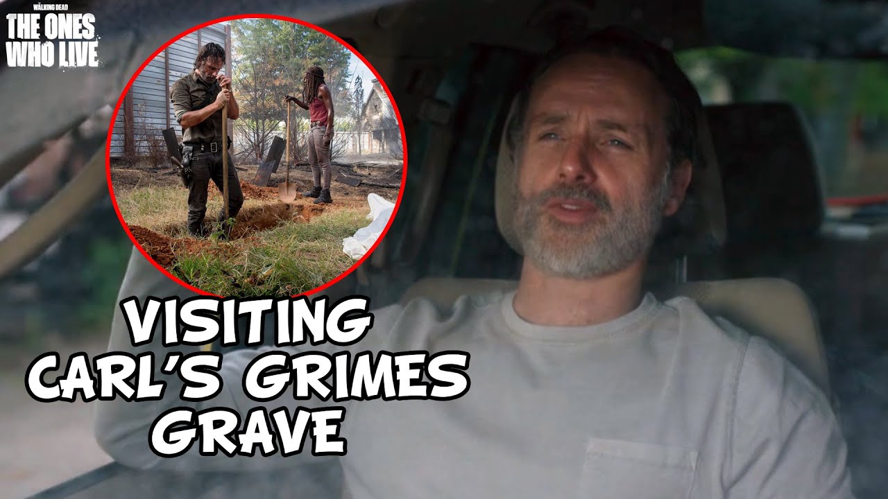 The Walking Dead: The Ones Who Live 'Rick Visiting Carl's Grave & 6 ...