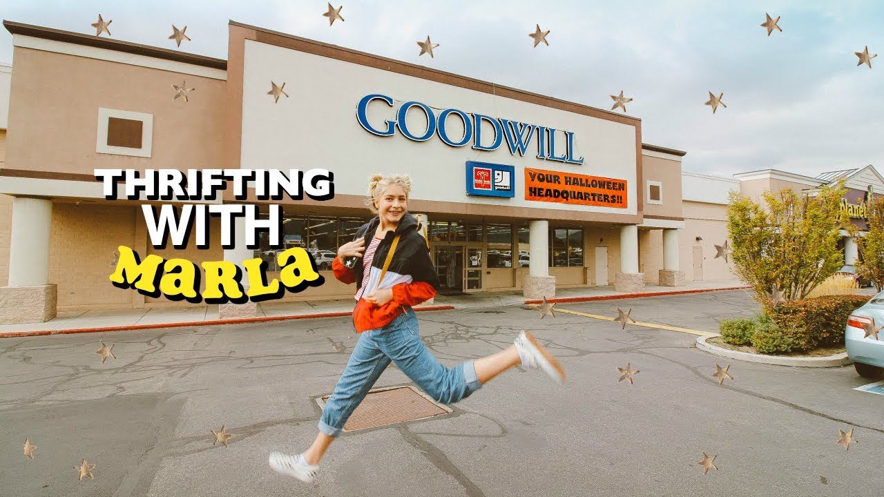 Thrift Shopping with Marla (Goodwill) - YouTube