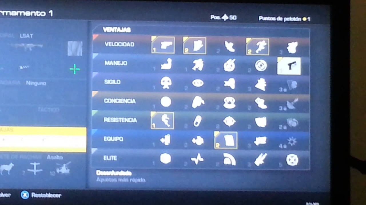 El mejor equipamiento con LSAT COD ghosts Xbox 360 - YouTube