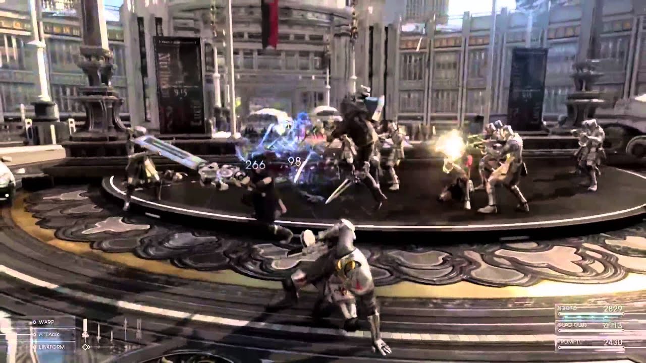 E3 2013 Final Fantasy XV Battle Gameplay First Look HD 1080p - YouTube