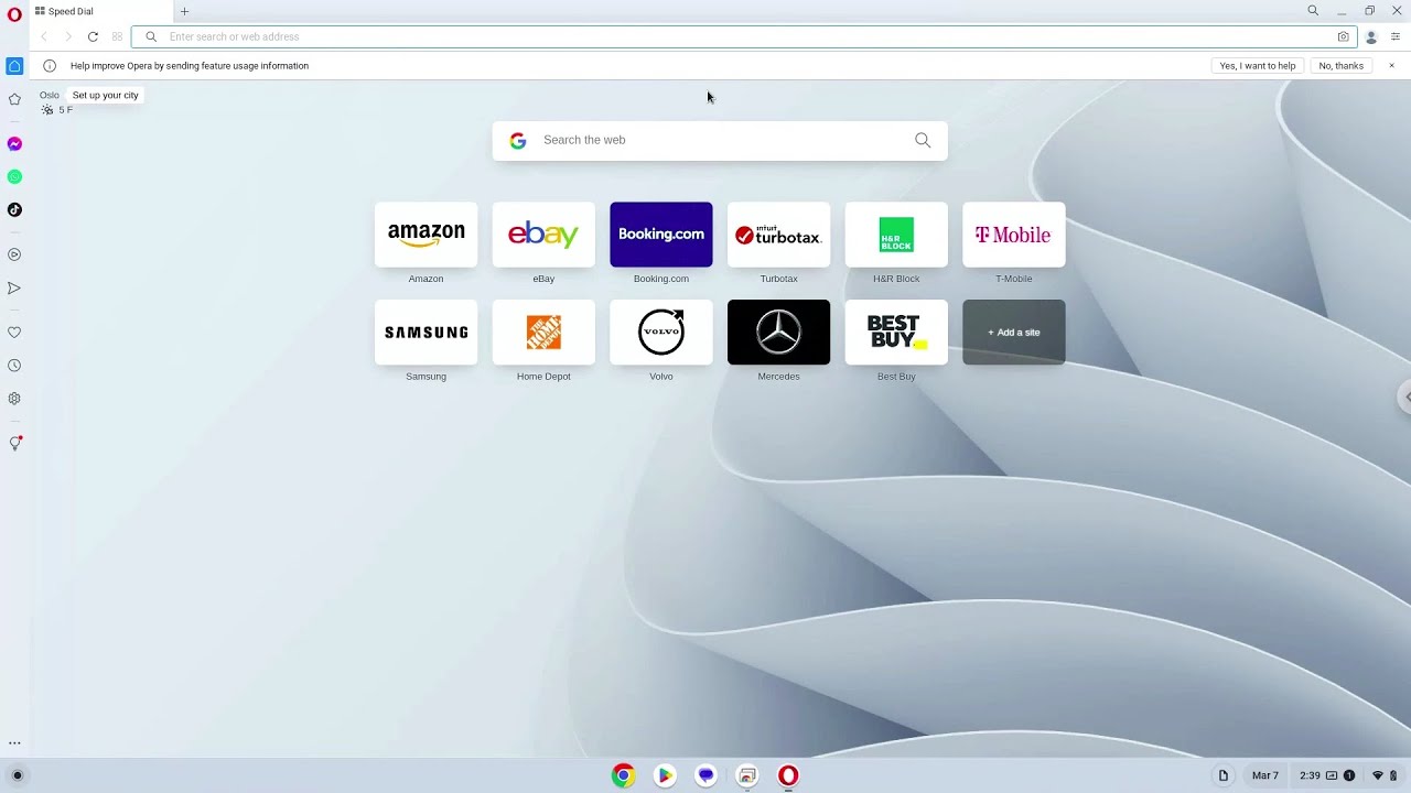 How to install the Opera Browser on a Chromebook in 2023 - YouTube