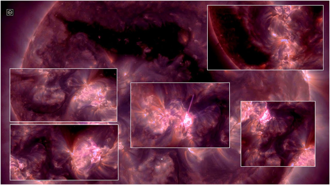 ...Coronal Holes & M-flares[94/211/304][H] - YouTube