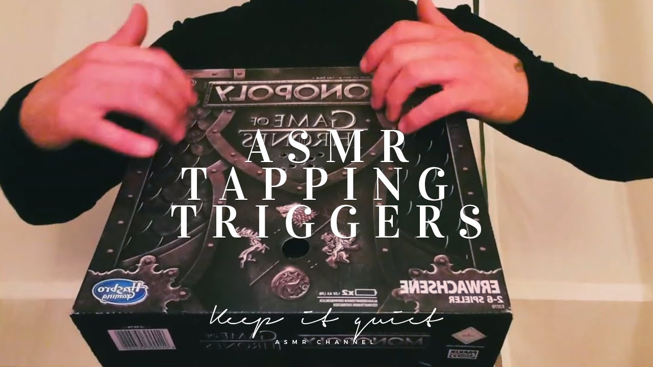 ASMR Tapping Triggers to fall in Sleep 😴💤(No Talking) - YouTube