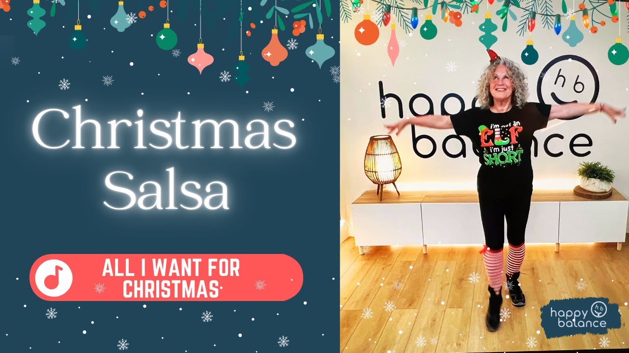 CHRISTMAS SALSA | 'ALL I WANT FOR CHRISTMAS IS YOU' | Zumba® | Zumba ...