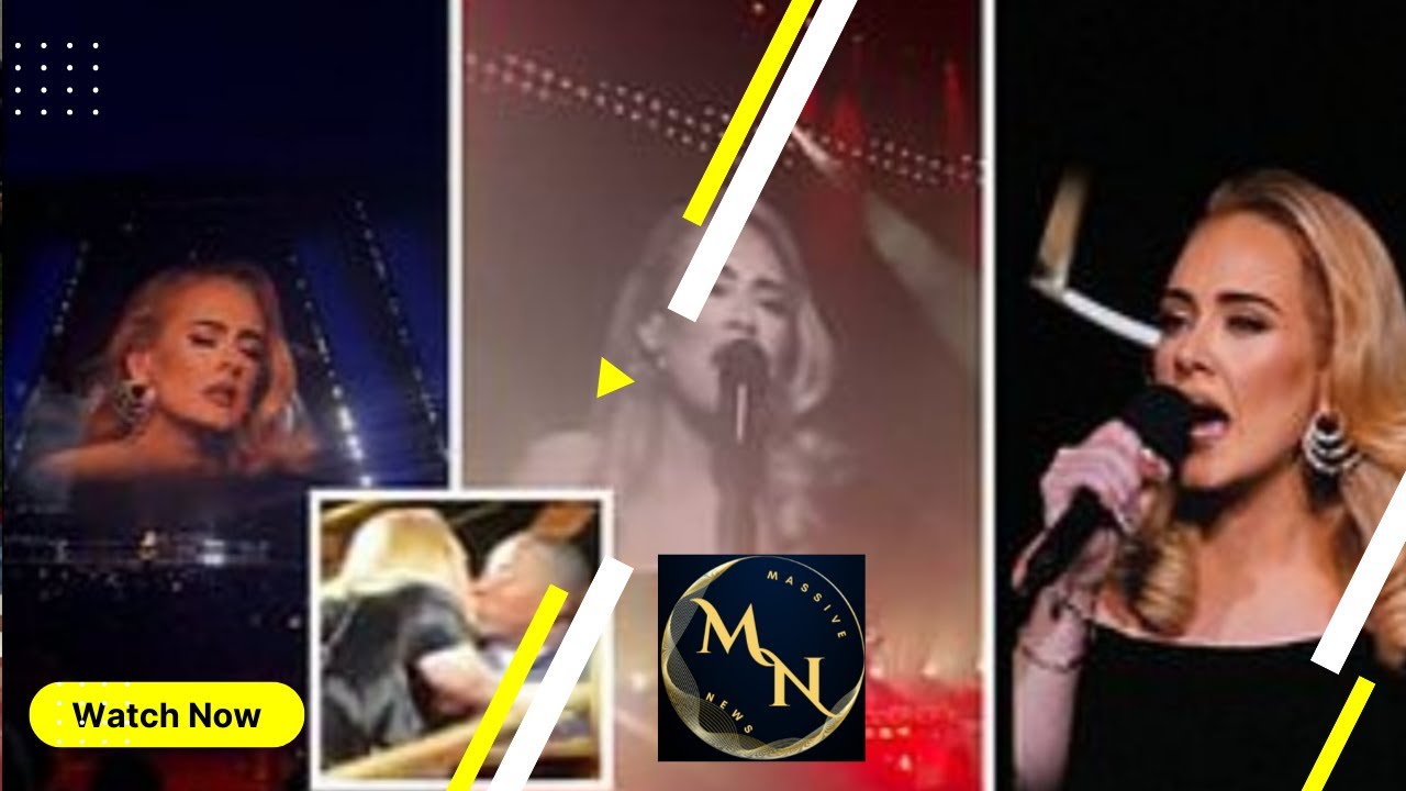 Adele is greeted with a STANDING OVATION at opening night of Las Vegas residency - YouTube