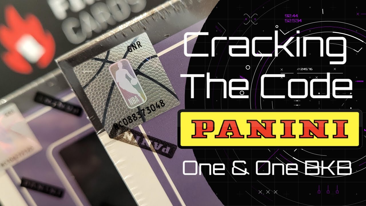 Let's Talk about Panini NBA Hologram Codes ! 21/22 One and One ...