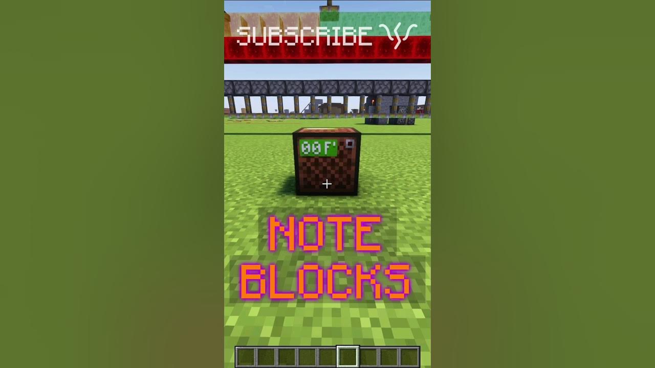 Using NOTE BLOCKS can simplify your Redstone Builds! | Redstone with ...