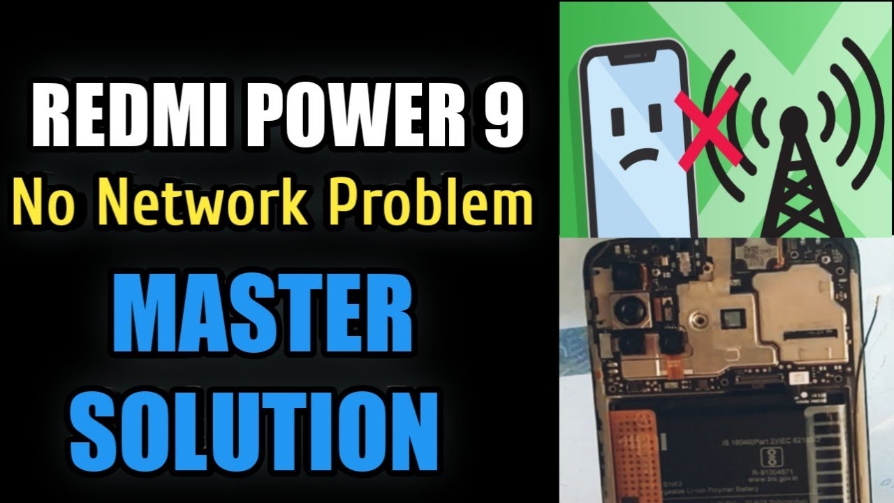 Redmi 9 Power No Service Solution | Redmi Power 9 Network Problem - YouTube