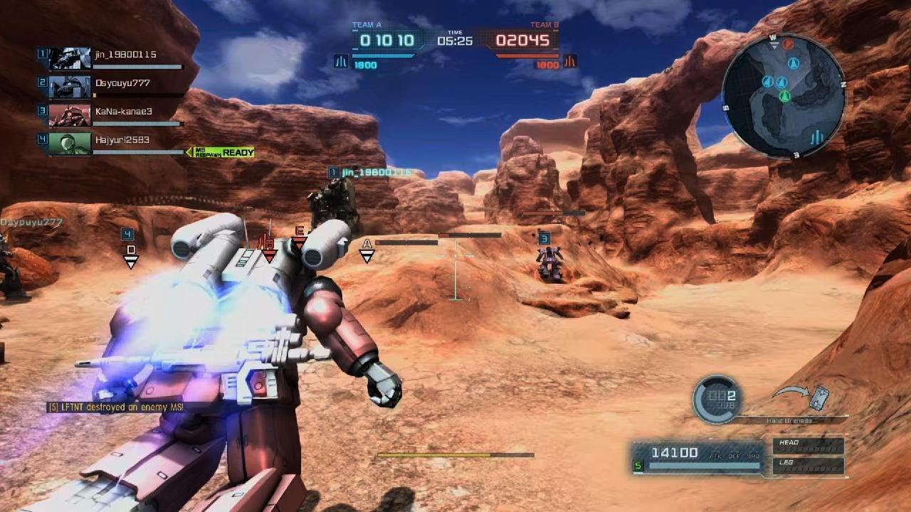 GBO2 Guncannon SML vs Aggjin Gameplay - YouTube