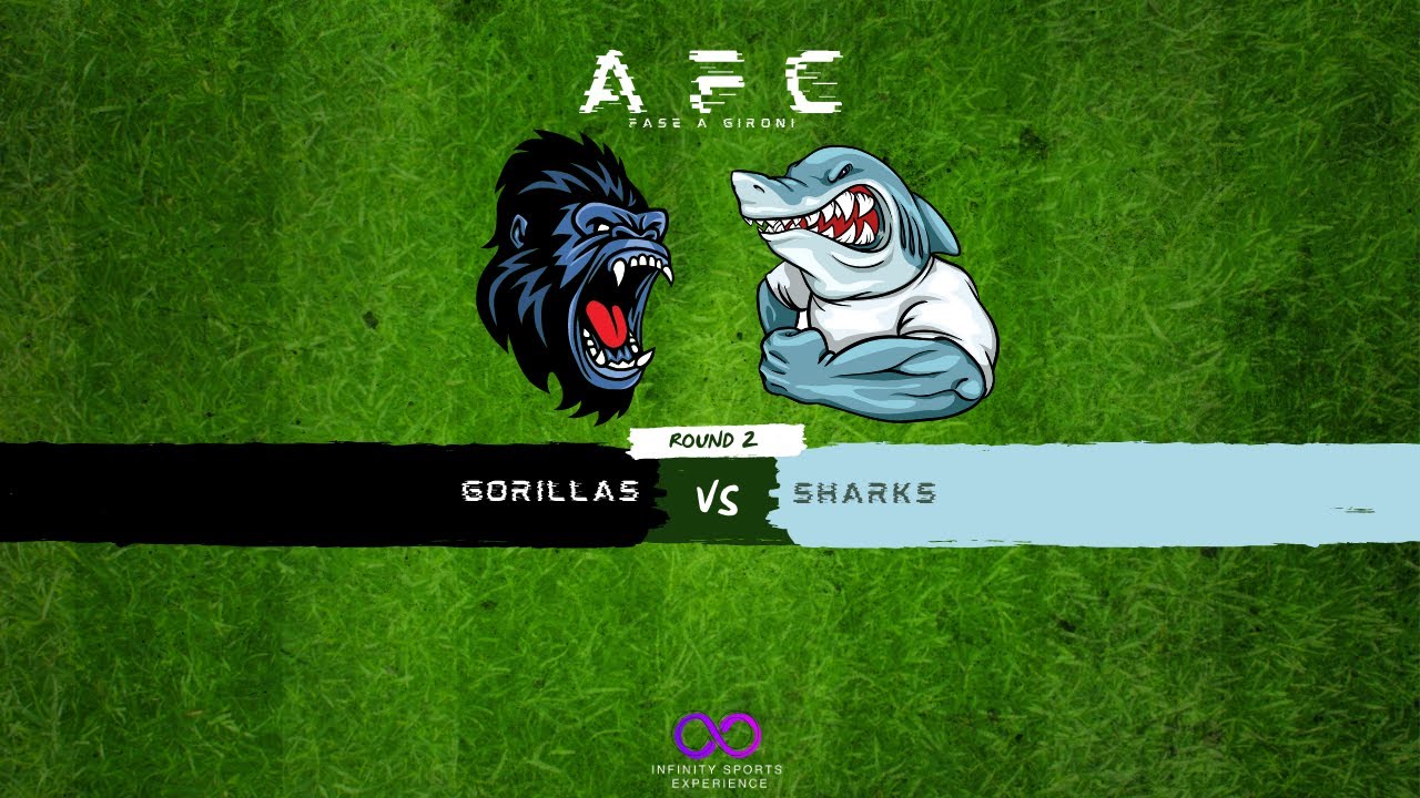 GORILLAS vs SHARKS | ROUND 2 | INFINITY ANIMALS FUTSAL CUP - YouTube