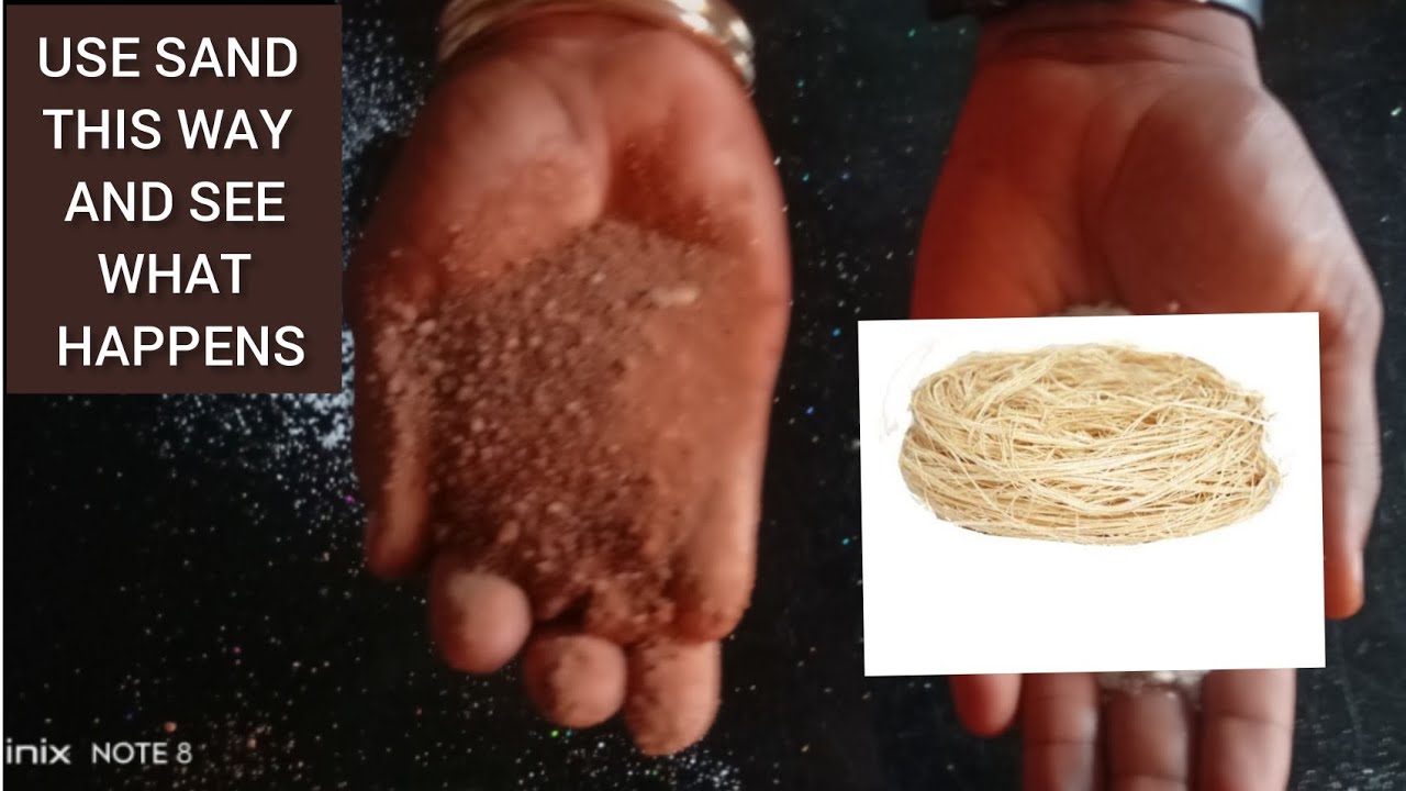 USE SAND AND .. THIS WAY AND SEE WHAT HAPPENS/ very powerful - YouTube