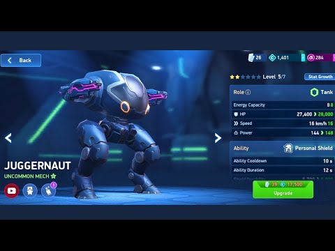 🇮🇳 NEW ROBOT "JUGGERNAUT" MECH ARENA MOBILE GAME PLAY| - YouTube