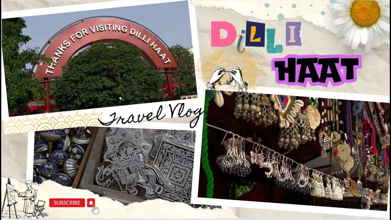 DILLI HAAT, INA | Places to Visit in Delhi - YouTube