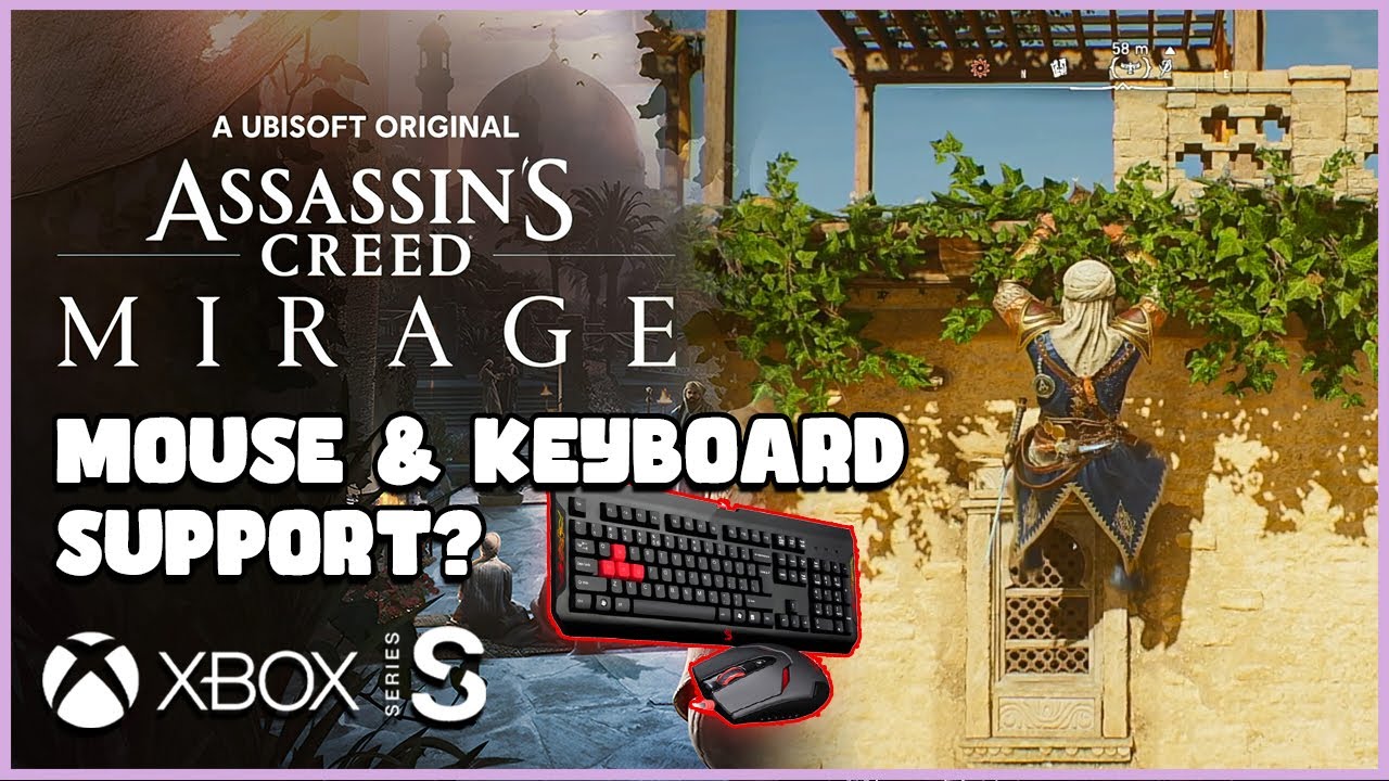 Assassin's Creed Mirage - Mouse and Keyboard on XBOX Series S - YouTube