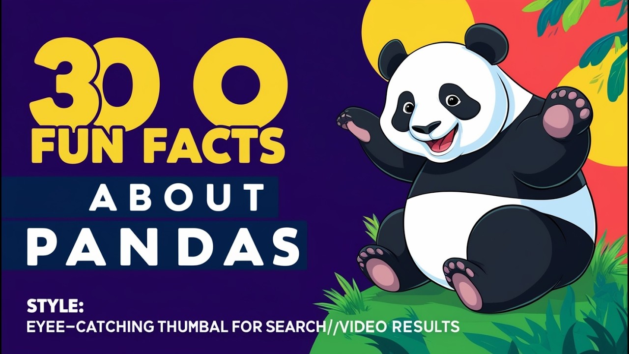 30 Fun Facts : Facts About Pandas - YouTube