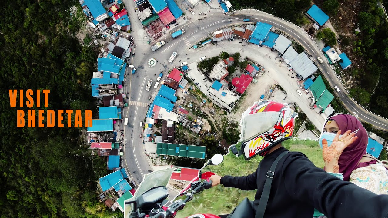A Bike Tour to Bhedetar, Dharan Nepal - Must Visit 4kDrone shots ...