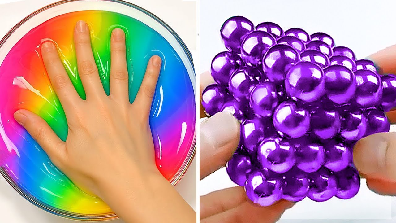 Satisfying Slime ASMR Videos | Relaxing Slime No Talking 3658 - YouTube