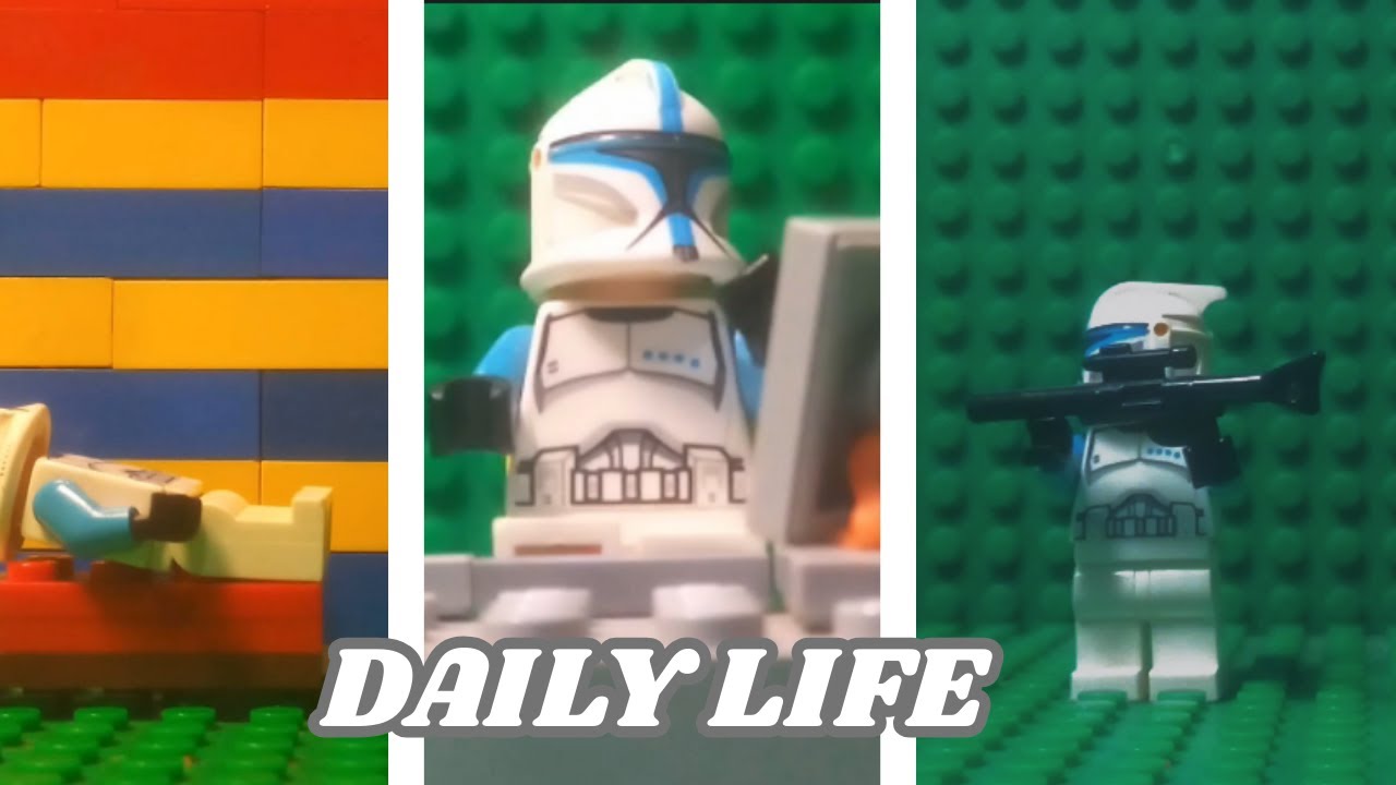 daily life of a modern clone trooper - YouTube
