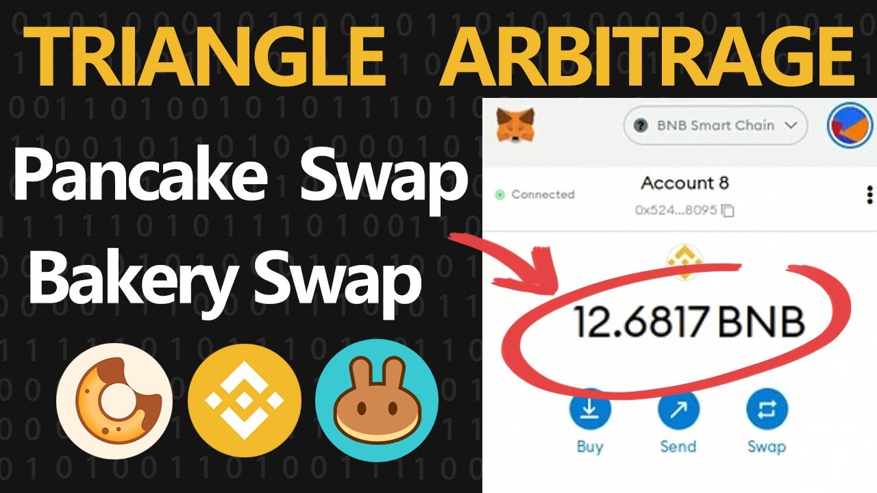 BNB/BSC - Triangle arbitrage with arbitrage between PancakeSwap and ...