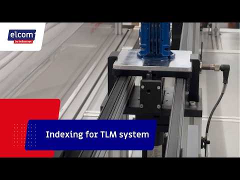 Indexing for TLM system - Pallet transfer system - Elcom