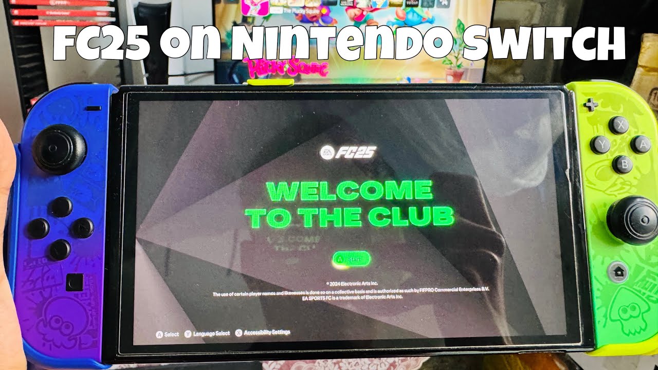 FC25 on Nintendo Switch - YouTube