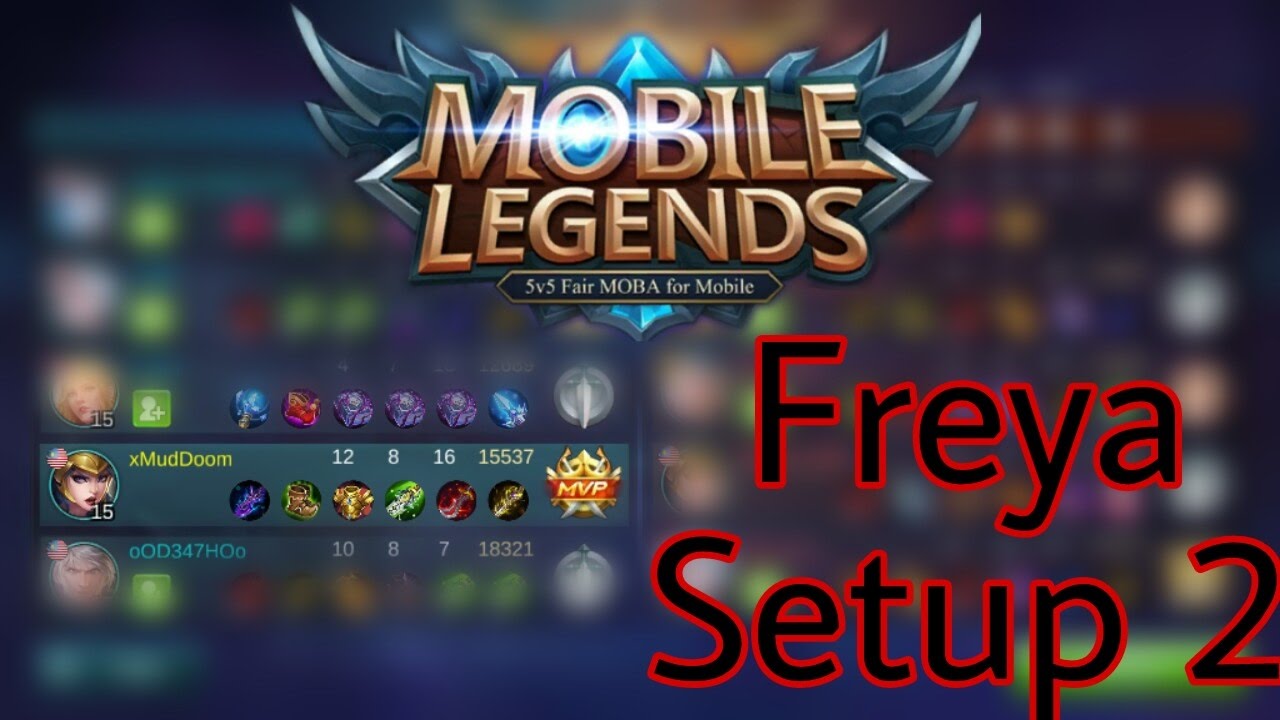 BEST FREYA BUILD SETUP FOR GOLD/MVP MEDAL (Mobile Legends) - YouTube