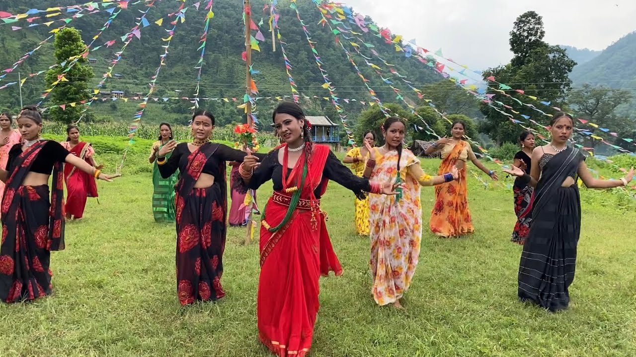 New Teej song 2079 Siting report - YouTube