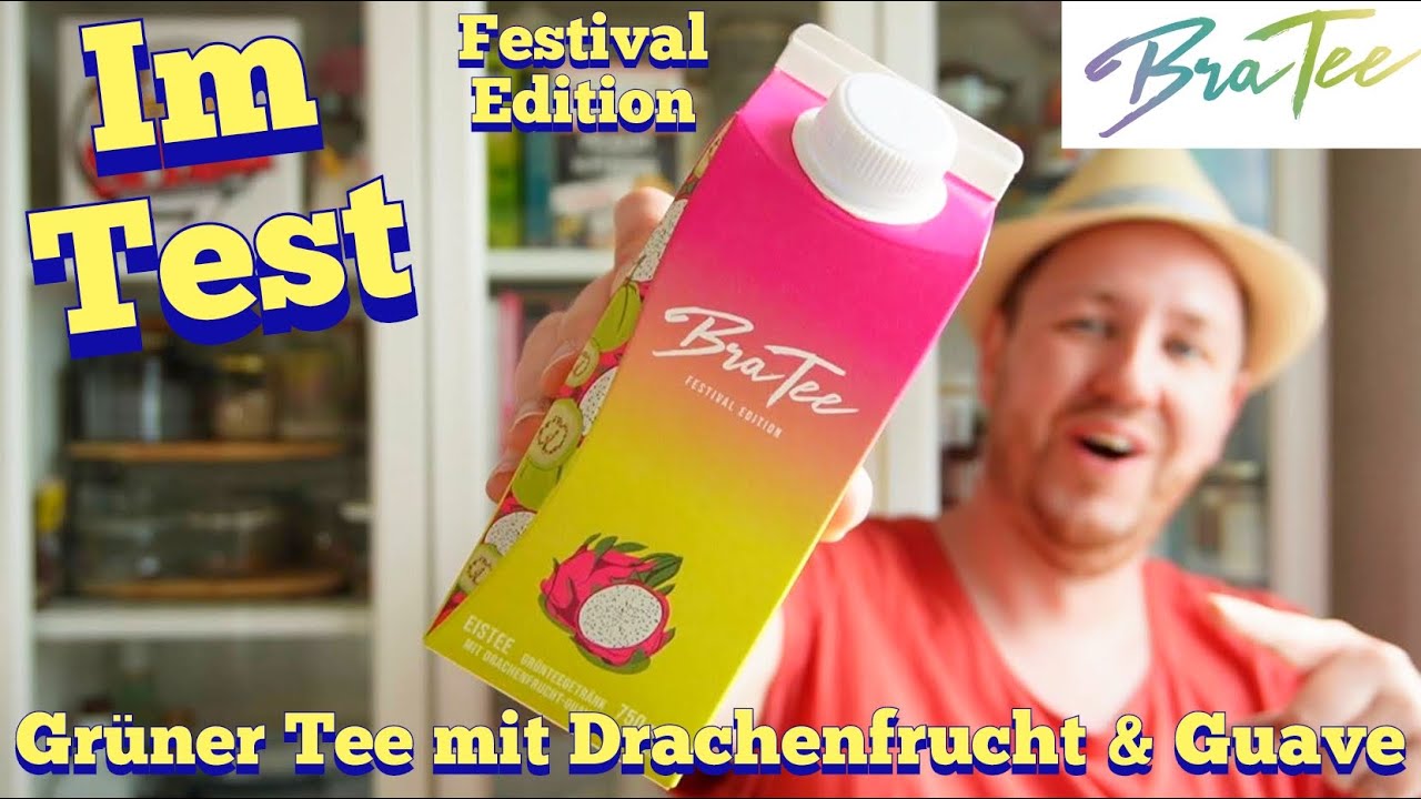 BraTee: "Festival Edition" Grüner Tee mit Drachenfrucht & Guave im Test ...