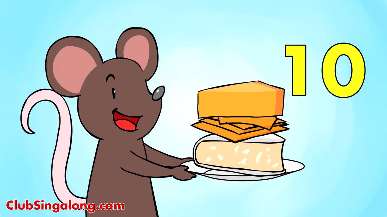 Counting with Cheese | 123 Numbers Rhyme, Learn 123s, Counting Lesson ...