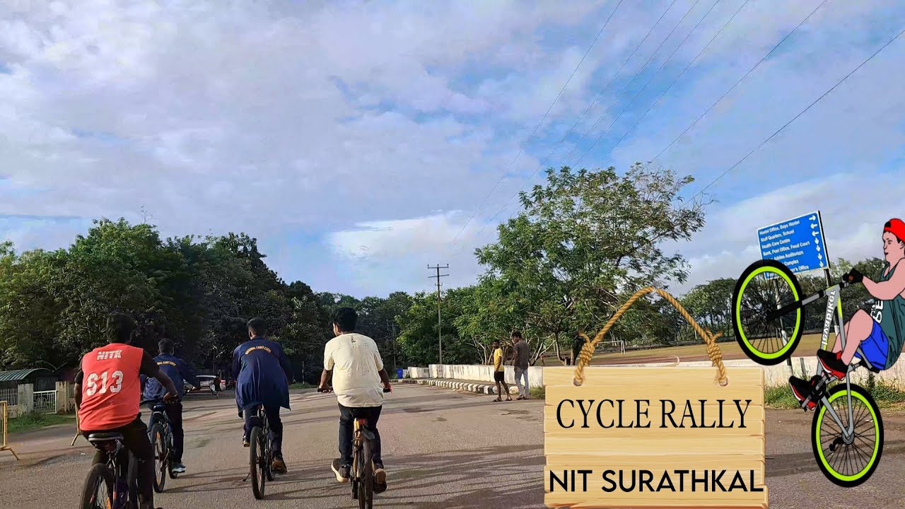 CYCLE RALLY || NIT SURATHKAL || GANDHI JAYANTI 2023 - YouTube