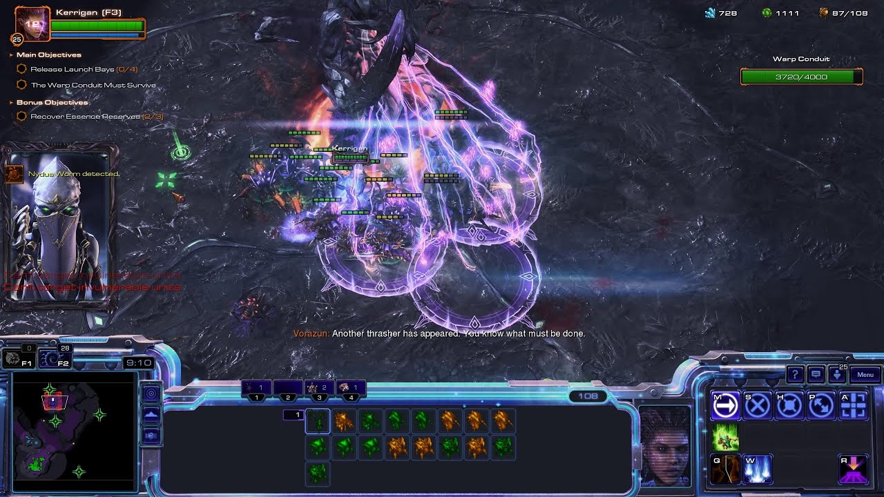 StarCraft 2 LotV Campaign Zerg Edition Mission 7 - Amon's Reach - YouTube