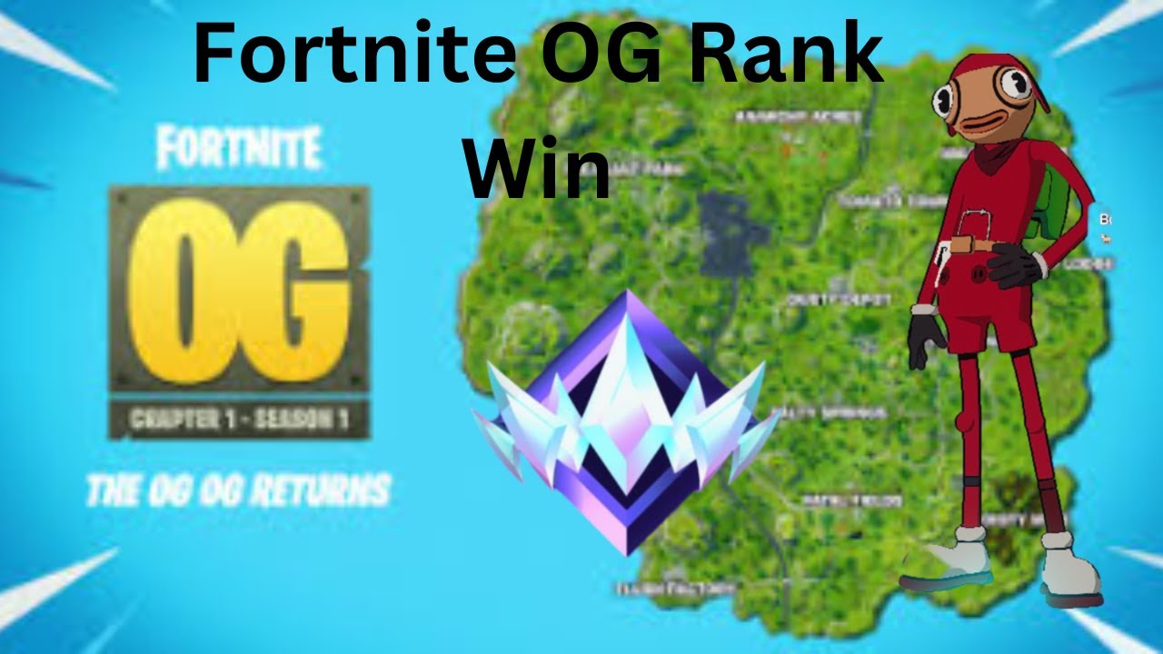 Fortnite OG Rank Win - YouTube