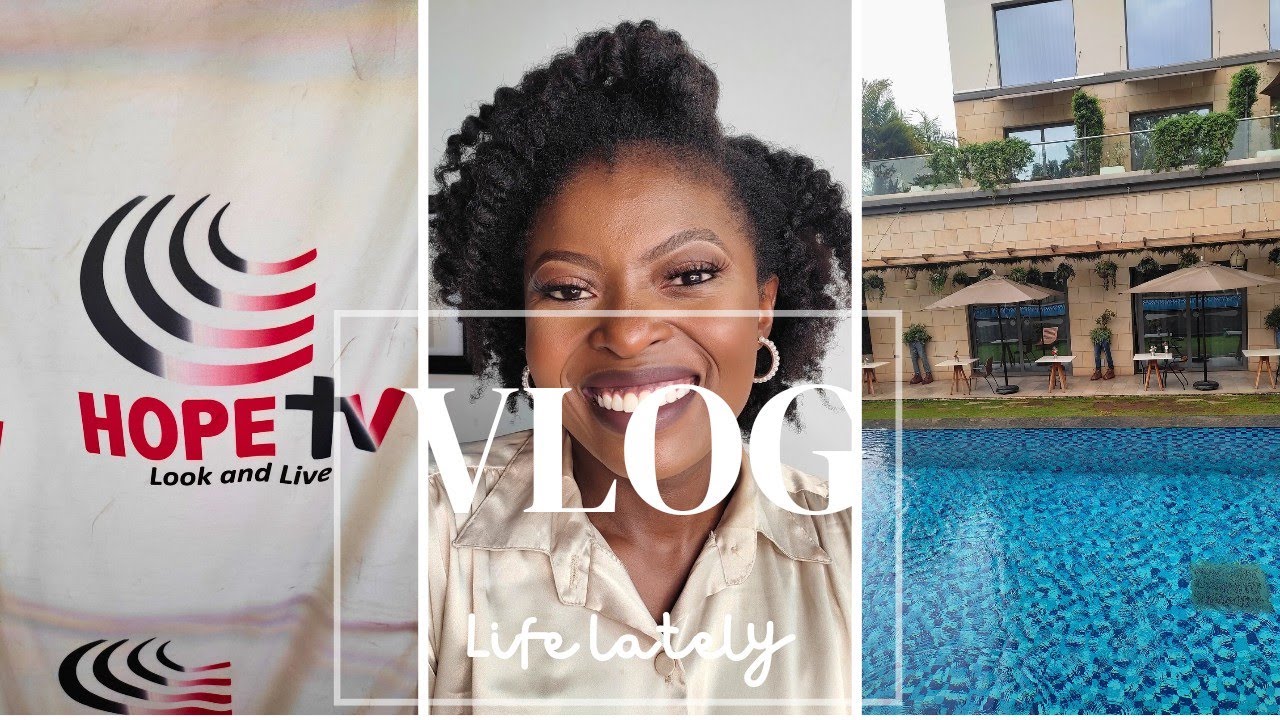 WEEKLY VLOG/A DAY AT HOPE FM FOR TESTIFY O'CLOCK/DUBIOS RUN AND PLUGS ...