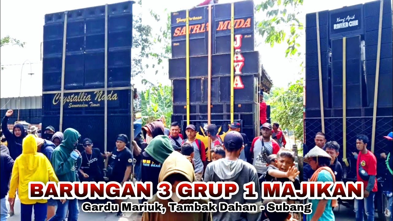 BARUNGAN 3 GRUP 1 MAJIKAN || GARDU MARIUK, 07 - 09 - 2022 TAMBAK DAHAN ...