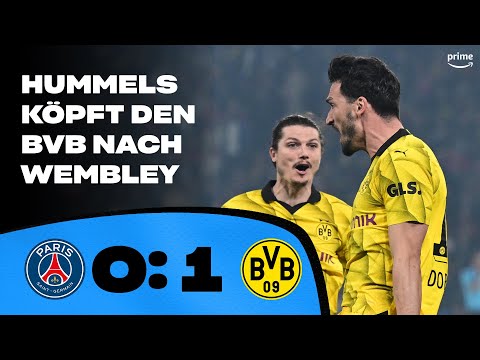 Paris Saint-Germain 0:1 Borussia Dortmund | Highlights - Champions League