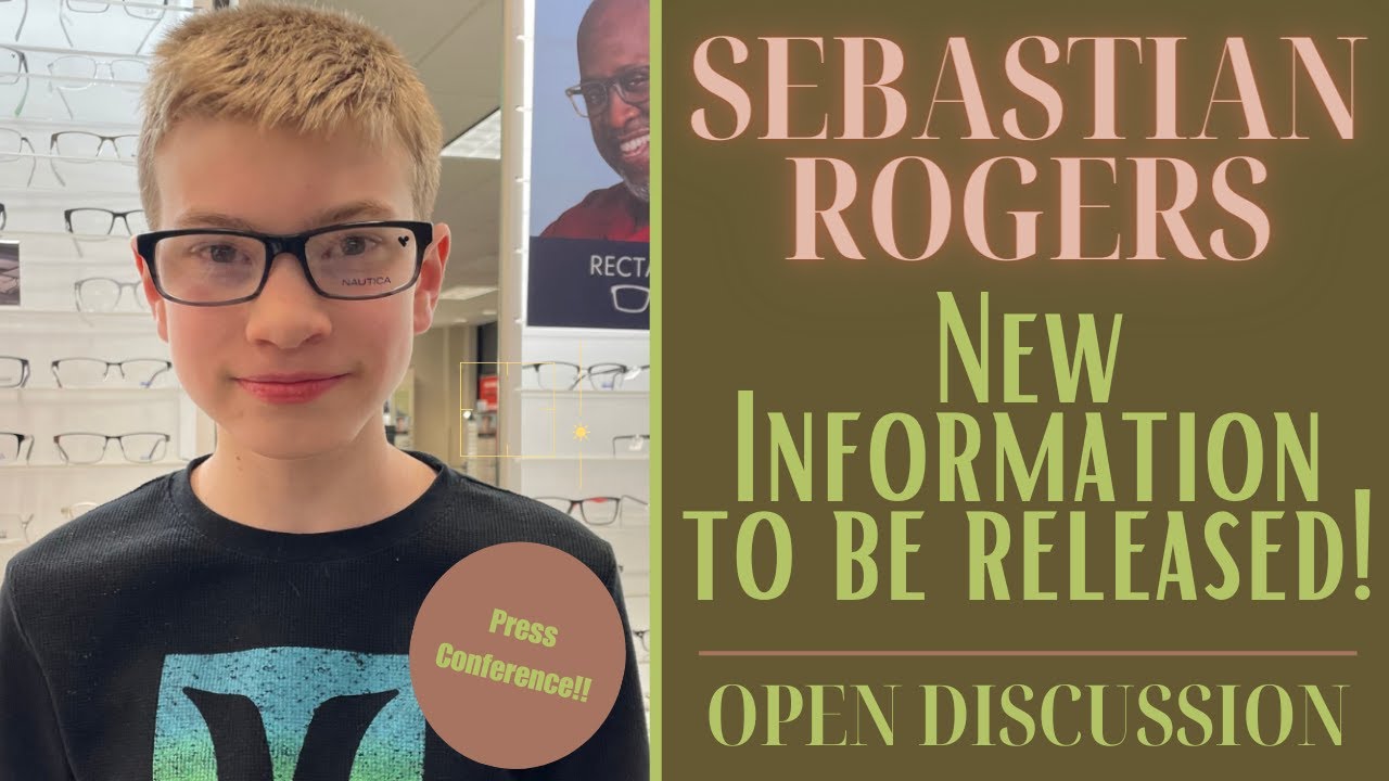 Sebastian Rogers: Press Conference & New Information! #SebastianRogers ...