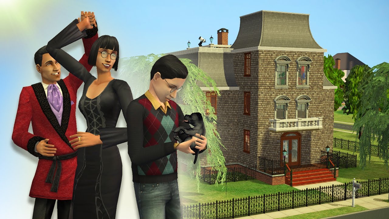 Giving the Goths a Grand Entrance | Sims 2 (Speed Reno) - YouTube