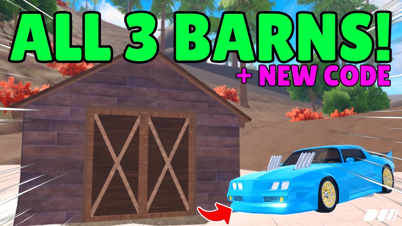 ALL 3 BARN Locations + NEW CODE In Drive World Drag Phoenix Weekly Quests!! (EASY GUIDE) - YouTube