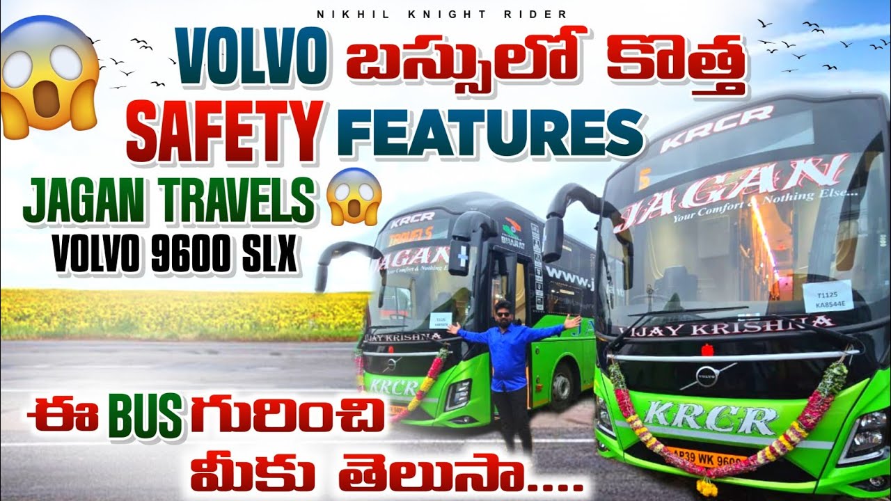 [4K] ₹2.5 Crore Volvo 9600 SLX Bus Tour 🚌 | Jagan Travels | Full ...