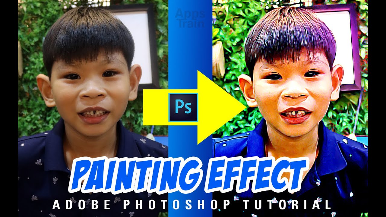 Painting Effect: Adobe Photoshop Tutorial (Tagalog) - YouTube