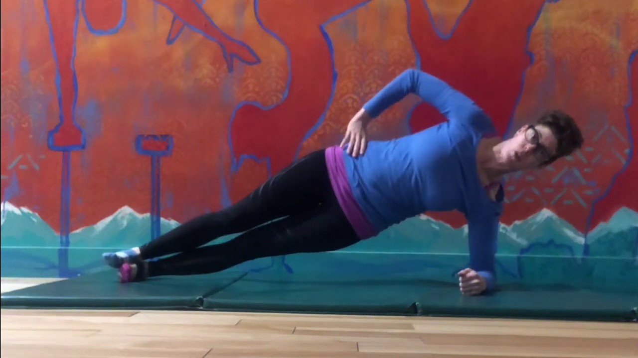 Forearm side plank | Reimagym - YouTube