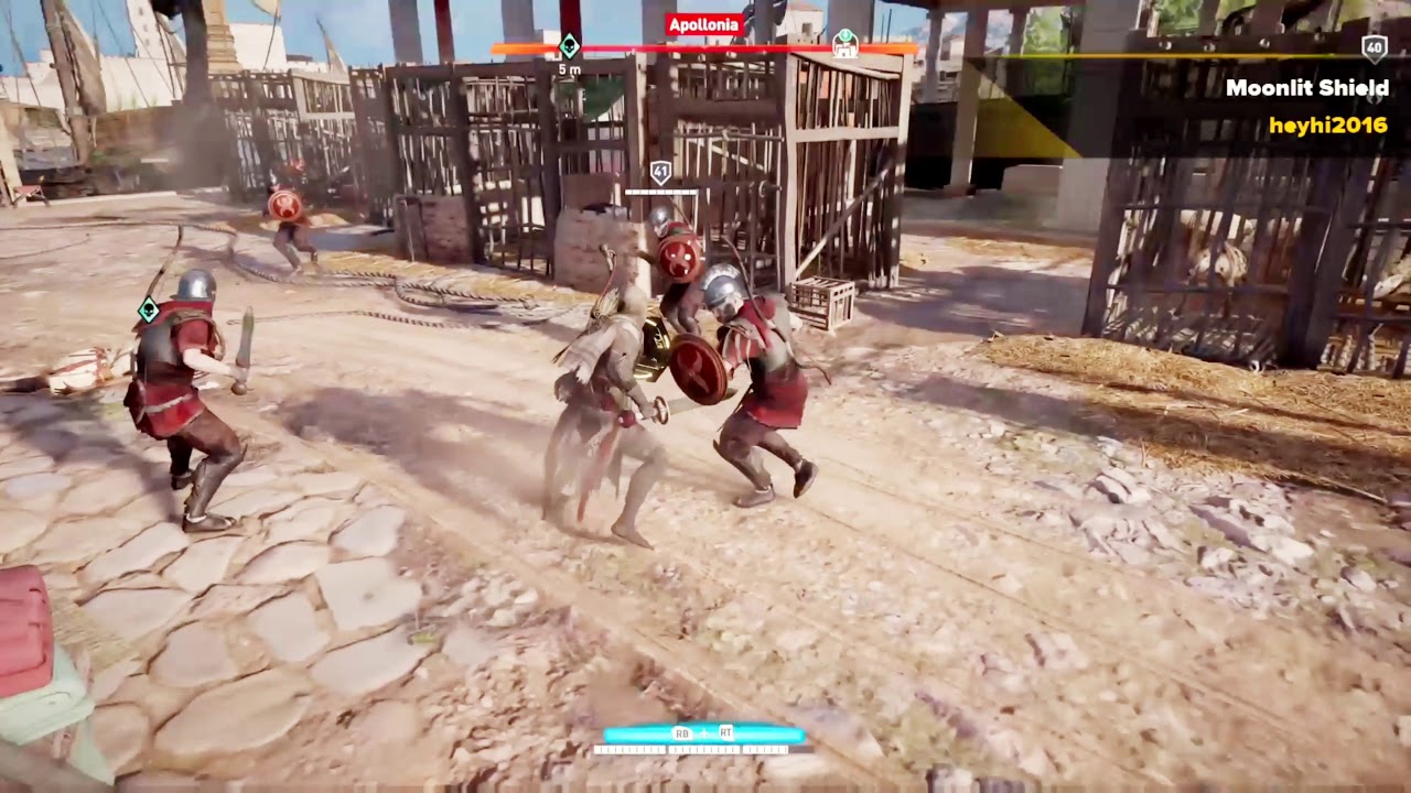 Legendary Shields vs Nightmare Mode Assassins Creed Origins Part 1 ...